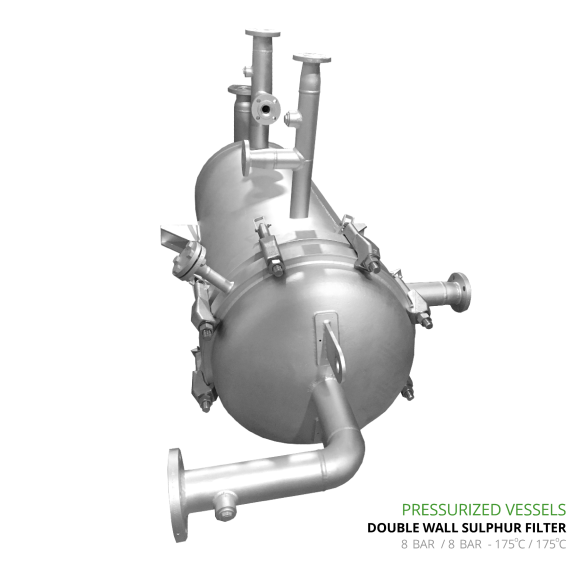 Double Wall Sulphur Filter - Eng & Steel